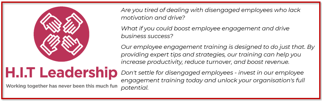 Effective Employee Engagement Training - H.I.T Leadership